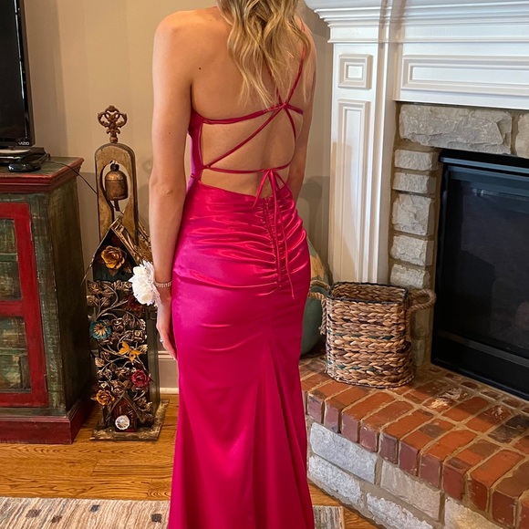 Dresses | Barbie Pink Prom Dress | Poshmark